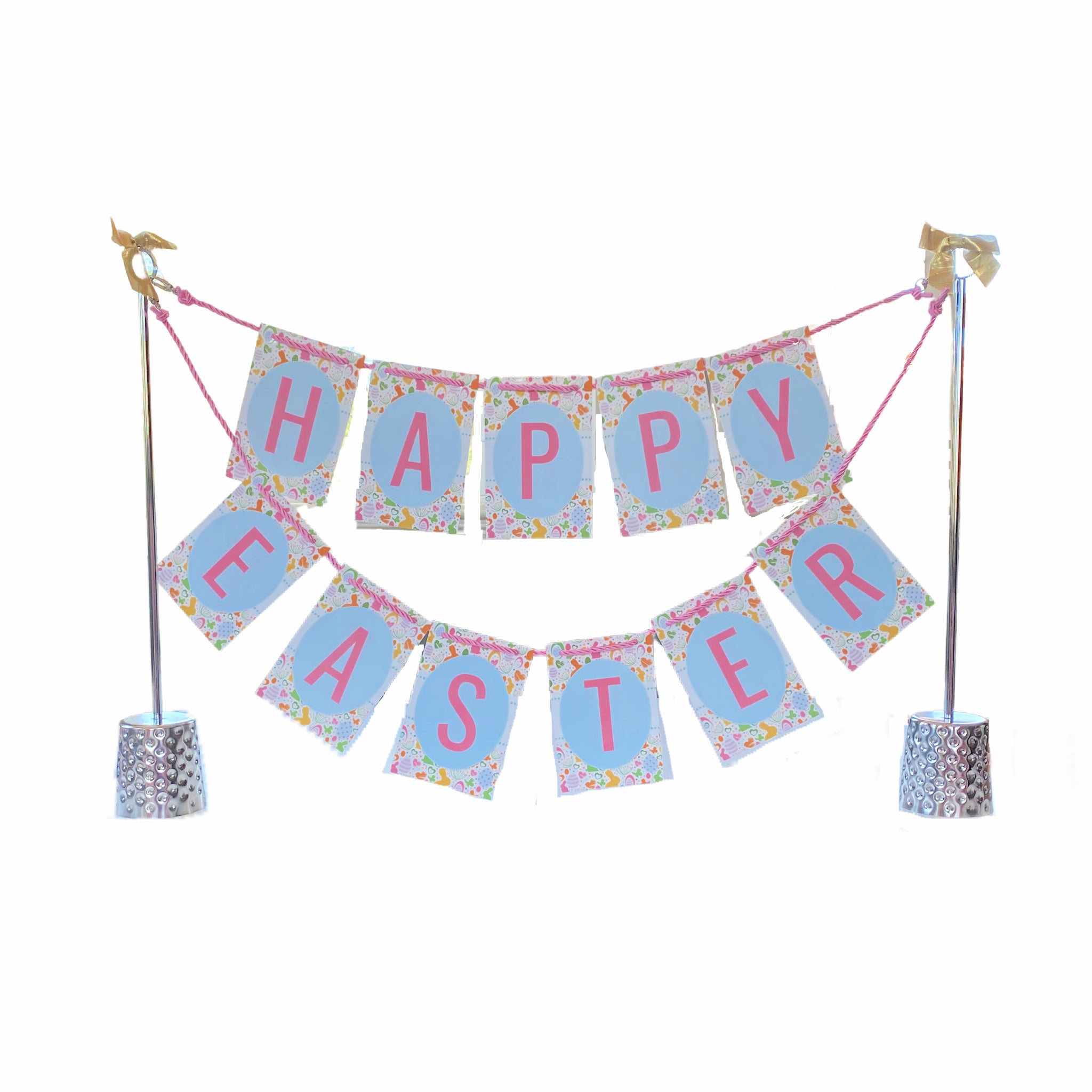 Happy Easter Banner for Celebration Stand - Birthday Butler