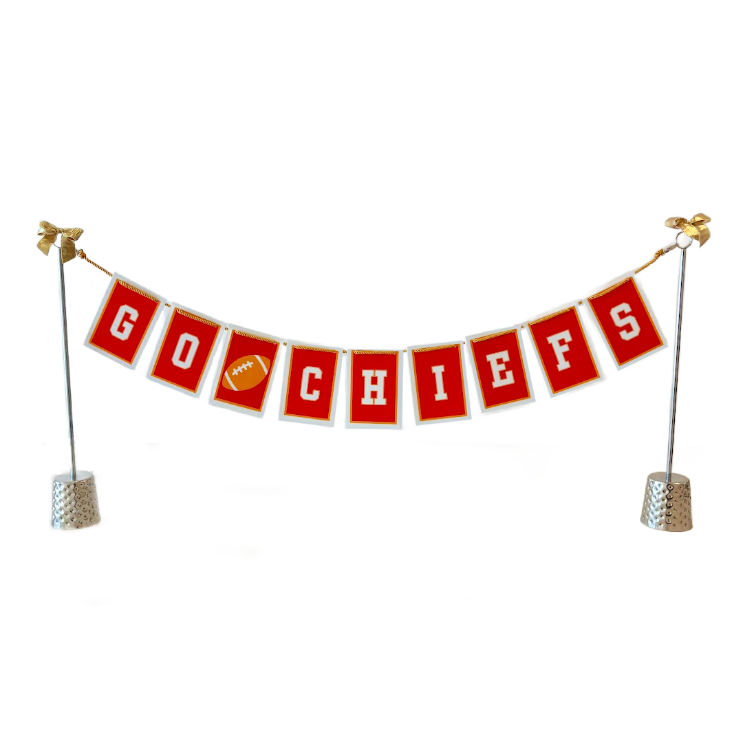 Kansas City Chiefs Centerpiece - Birthday Butler