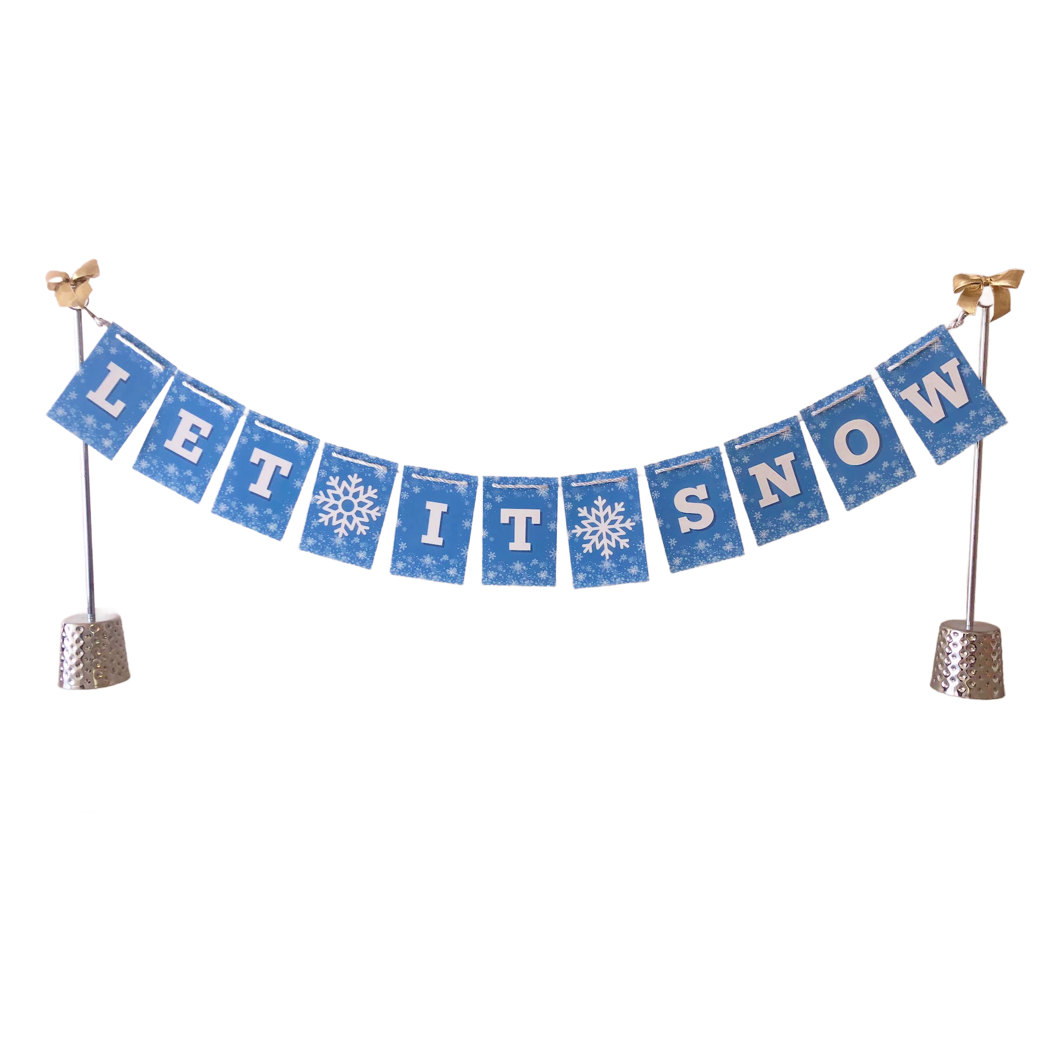 Let It Snow - Winter Banner – Birthday Butler