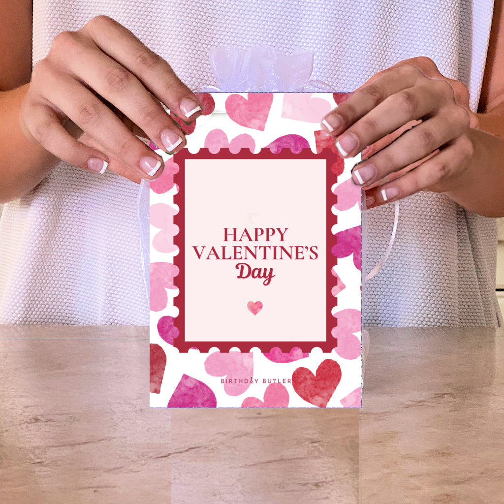 Valentines Day Banner for Celebration Stand - Birthday Butler