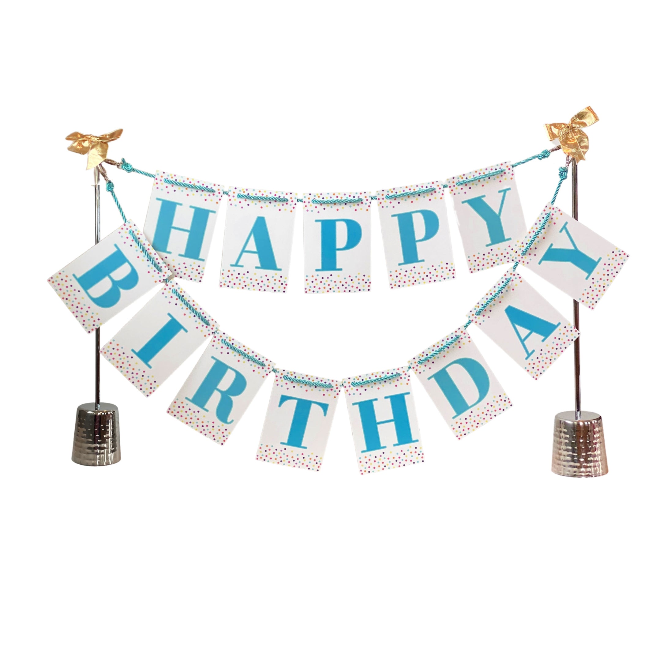 Confetti Birthday Banner - Birthday Butler